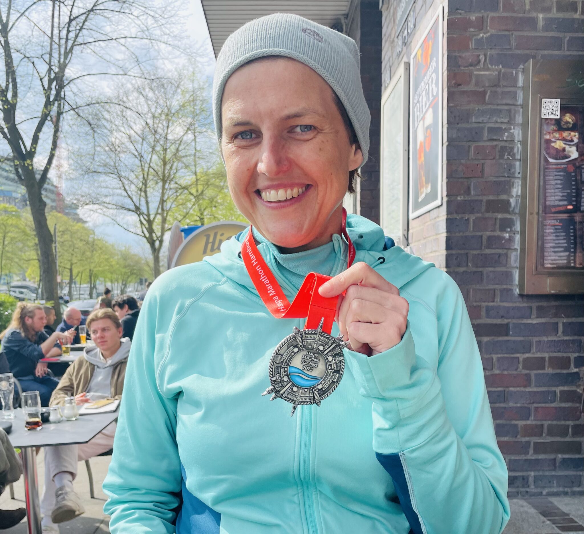 Laufbegeisterte Powerfrau – Heldenlauf
